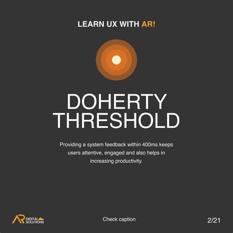Laws of UX: Doherty Threshold