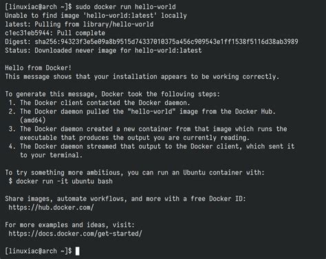 How To Install Docker On Arch Linux A Step By Step Guide