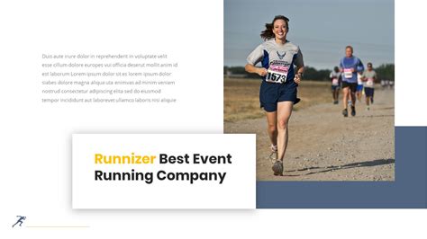 Runnizer Running Event Powerpoint Presentation Template Presentation Templates