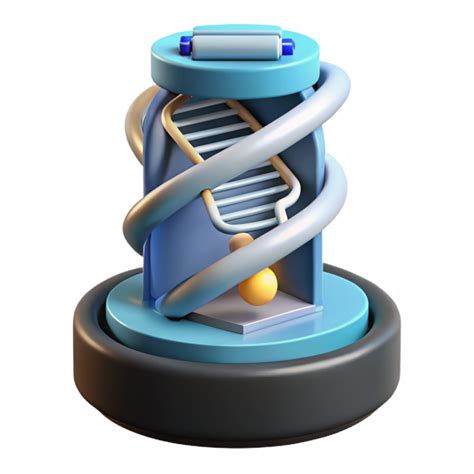 Serene Creative Advanced Dna Sequencer With Rotating Helix Display 4k 59128304 Png
