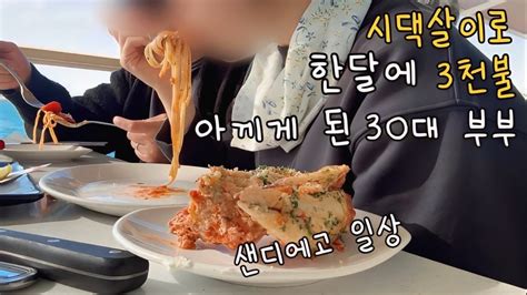 Ep12 미국 이민 일상 브이로그 With 재택근무 남편 6년 롱디 끝난 30대 신혼부부 샌디에고 씨포트빌리지