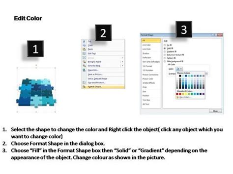 Powerpoint Design Growth 3x4 Rectangular Jigsaw Puzzle Matrix Ppt Slides