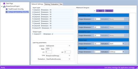 Visual Neural Network Designer In Anndotnet Codeproject