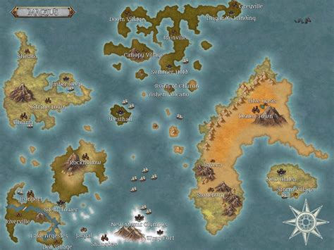 I Got Bored And Made A Map Of Magius But Islands Game Discussion