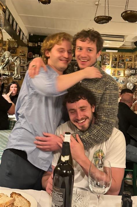 Joseph Quinn Paul Mescal And Fred Hechinger In Malta Rfredhechinger