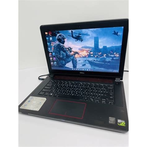 Gaming Laptop Core I7 Dell GTX Graphics 850M Ram 16GB SSD 256GB Windows 11 Microsoft
