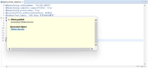 【sap abap】三种方法进行sap odata数据服务发布（ddic、rfc、cds） abap odata csdn博客