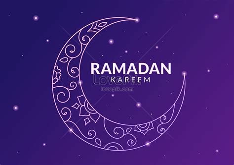 라마단 카림 휴일 이슬람 배경 그림 일러스트 무료 다운로드 Lovepik