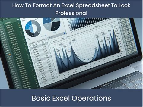Excel Tutorial How To Format An Excel Spreadsheet To Look Professiona