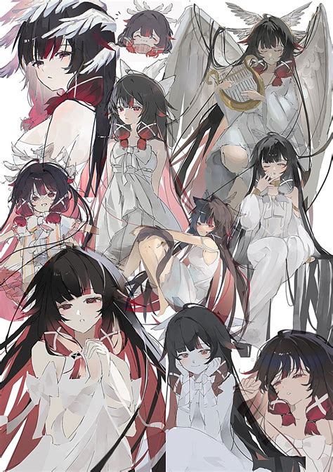 Columbina Genshin Impact Genshin Impact Highres 1girl Angel