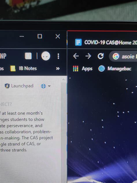 When I Put Two Chrome Windows On The Same Screen I Always Get The Babe Gap And It Won T Go