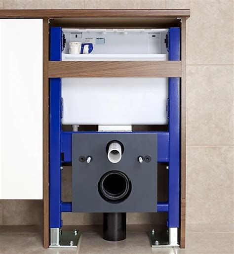 Geberit Low Height Wc Frame H79cm With Type 01 Flush Button