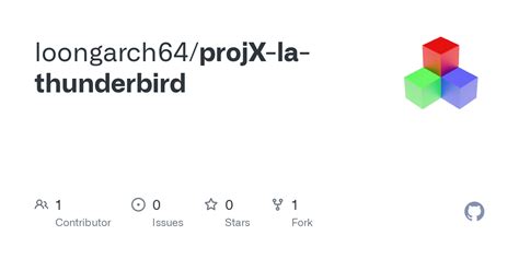 github loongarch64 projx la thunderbird