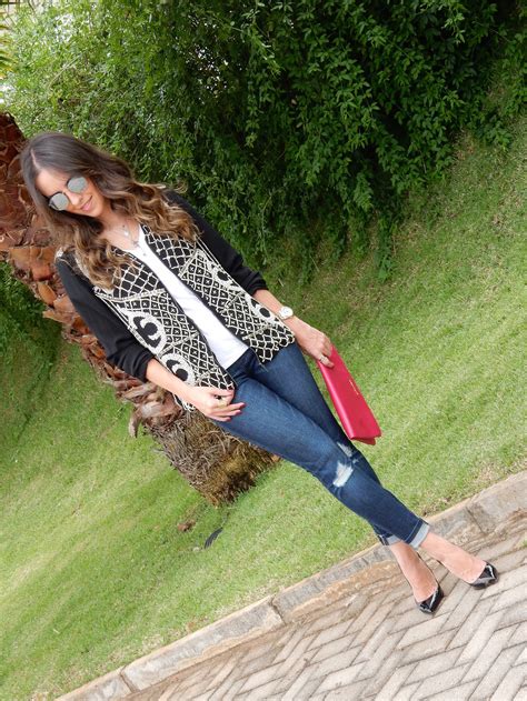 Look Do Dia Casaco Bordado Gabi May