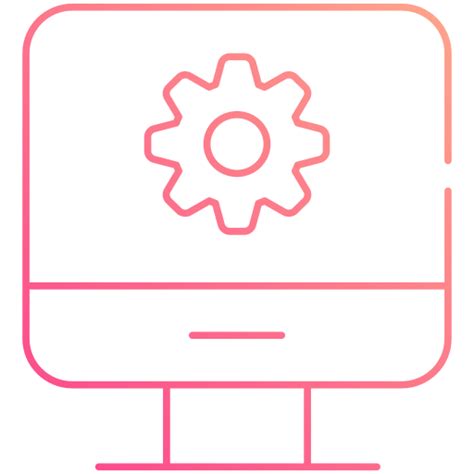 Processing Generic Gradient Outline Icon