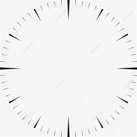 Minimalist Clock Face Design With Wedge Markings For Hours And Minutesa Clean And Sleek Vector
