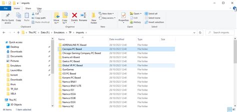 teknoparrot per platform sorting script using powershell third party