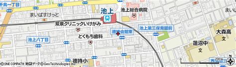 東京都大田区池上6丁目10 11の地図 住所一覧検索｜地図マピオン