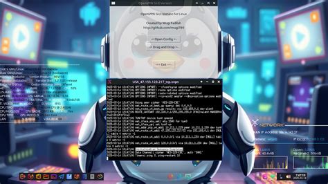 Как использовать Vpn подключение через Linux графически с помощью Openvpn Gui