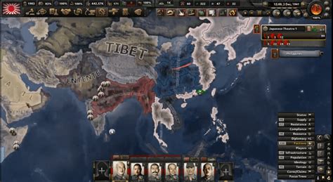 my friend got this huge encirlement while playing as japan r kaiserredux