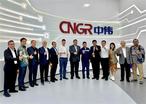 Minister Airlangga Visits Cngr Advanced Materials Integrated Facility In China Minister