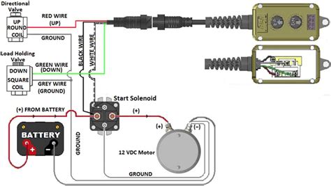 Wiring Schematic For Hydraulic Pump In Dump Trailer