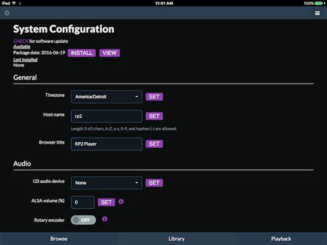 Moode Audio Player For Raspberry Pi Page 29 Software Audiophile Style