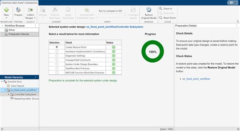 Convert Floating Point Model To Fixed Point Matlab And Simulink