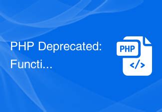 PHP Deprecated: Function eregi() is deprecated - Solution-PHP Tutorial-php.cn