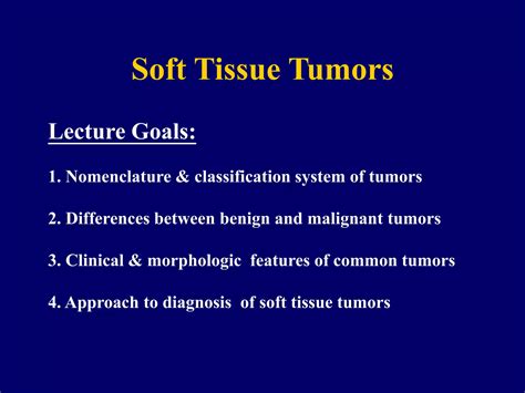 Soft Tissue Tumor Ppt