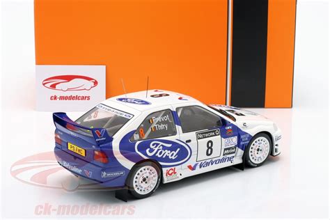 Ixo 1 18 Ford Escort Wrc 8 3rd Rac Rallye 1998 Thiry Prevot 18rmc170 B22 Modellauto 18rmc170