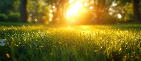 Premium Photo Green Grass In The Sun On Grass Summer Background