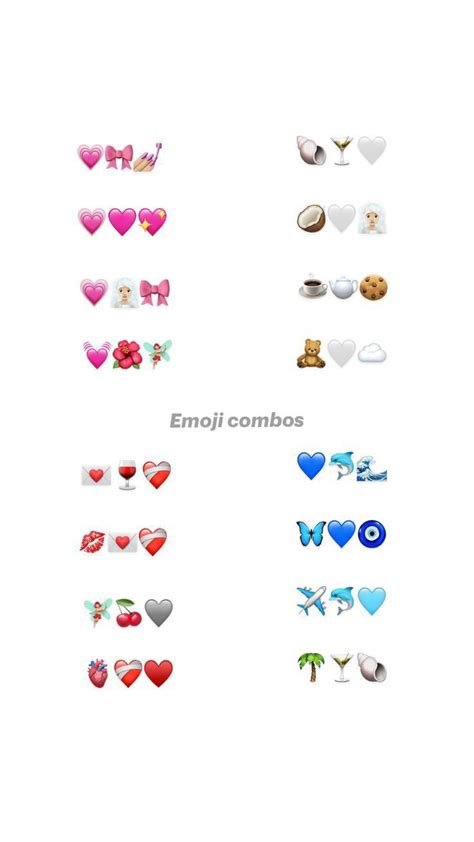 Love Story Emoji Ideas