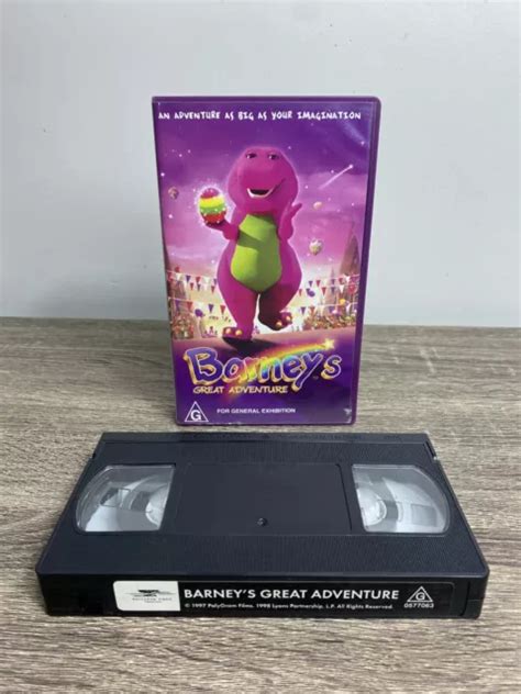 Barneys Great Adventure Vhs Pal 1997 £1742 Picclick Uk