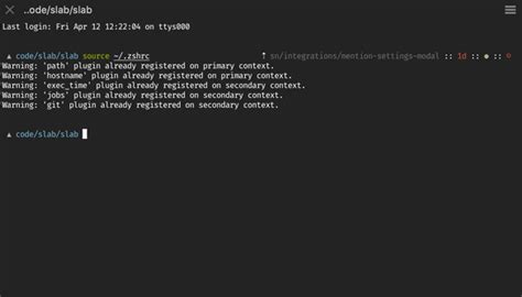 errors showing on new session · issue 109 · geometry zsh geometry · github