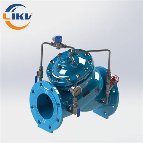 220V Adjustable Solenoid Electric Water Automatic Control Valve By Electrical Signal Valve And