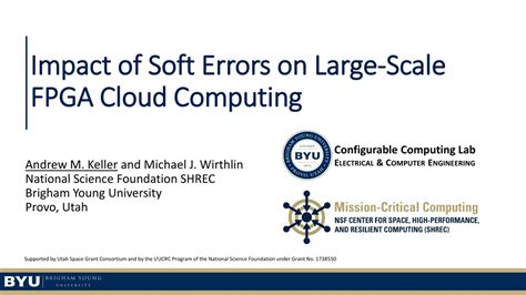 Ppt Impact Of Soft Errors On Large Scale Fpga Cloud Computing