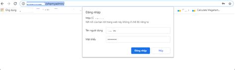Lỗi Không đăng Nhập được Trang Phpmyadmin Error During Session Start