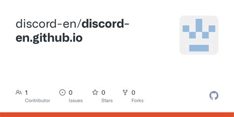 GitHub Discord En Discord En Github Io