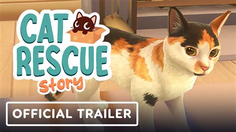 Cat Rescue Story Official Announcement Trailer Youtube
