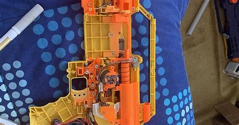 Nerf Stampede Internals Before Only Had Some Basic Mods Album On Imgur