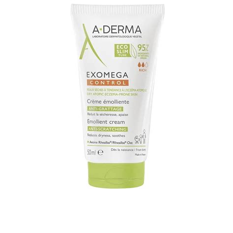 Емолиентен крем против раздразнения, Exomega Control, A-Derma 50 мл ...