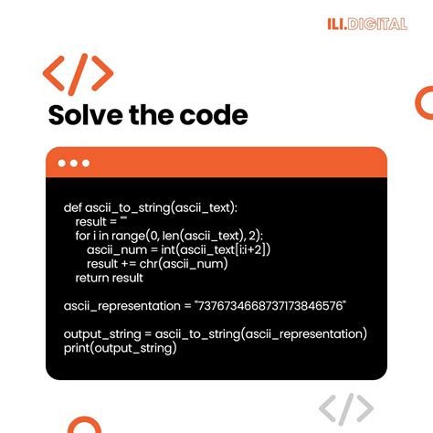 ili digital pvt ltd on linkedin ilidigital solvethecode code