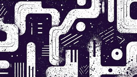 Free Vector Grunge Circuit Board Pattern Vector