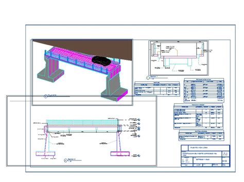 Slab Beam Bridge In Rvt Structure 1737 Mb Cad Library