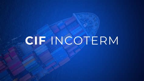 Cif Kosten Versicherung Und Fracht Incoterms Bedeutung Parcelabc