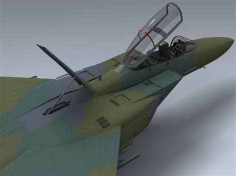 F 15e Strike Eagle Prototype 3d Model By Mesh Factory