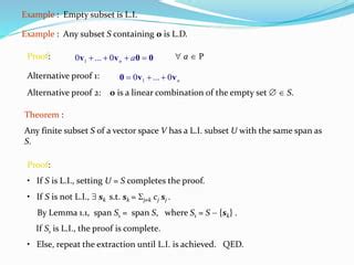 Linear Algebra PPT