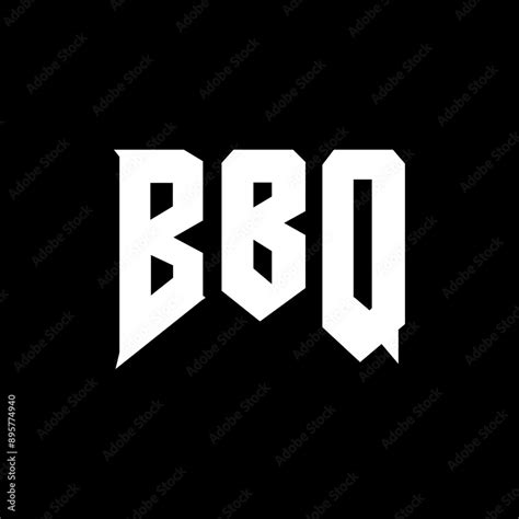 Bbq Letter Logo Design For Technology Company Bbq Logo Design Black