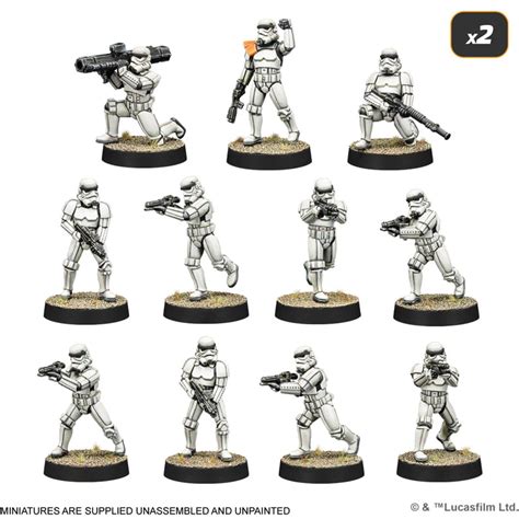 Star Wars Legion Galactic Empire Starter Set Asmodee Usa